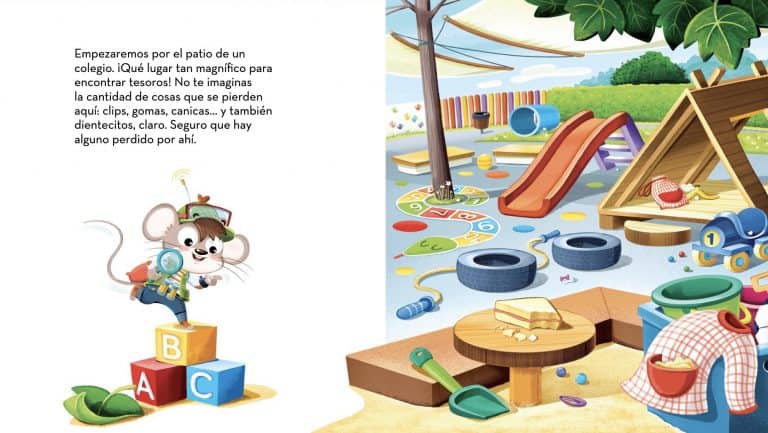 Busca y encuentra los dientes con el Ratoncito Pérez - Biblioteca lui Lucas